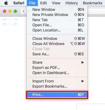Images not appearing when printing